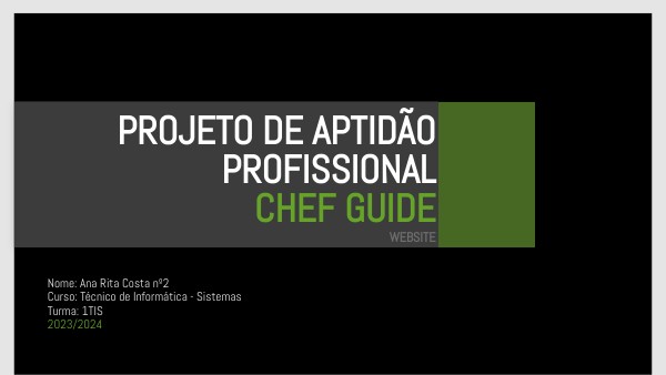 PAP - Chef Guide