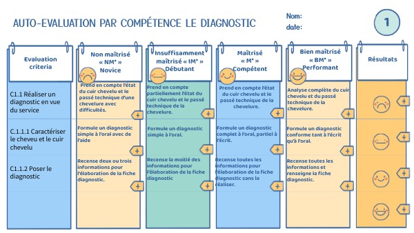 Copie - EVALUATION compétences | Genially