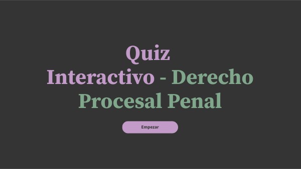 Quiz Interactivo D.P.P | Genially