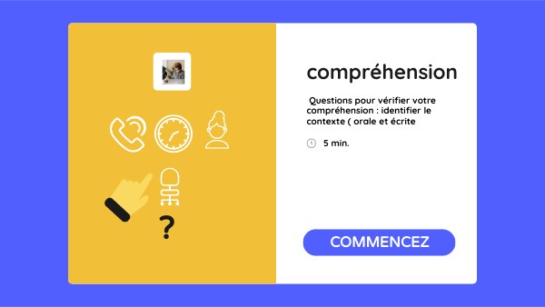 1.1.2.2 quizz : Identifier le contexte