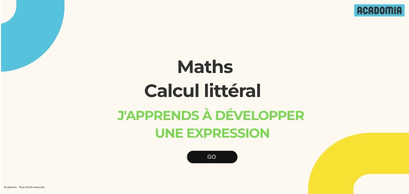 1 - Maths 3e le développement | Genially