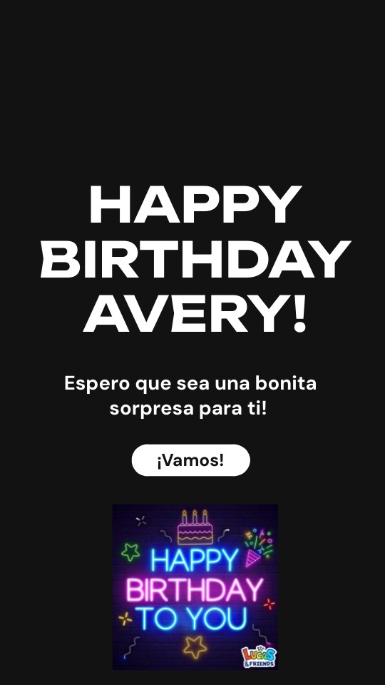 Avery's presentation