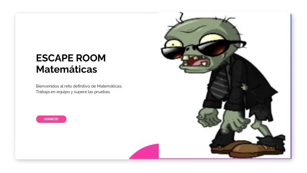 ESCAPE ROOM - Matemáticas