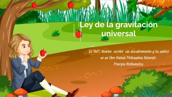 LEY DE LA GRAVITACIÓN UNIVERSAL | Genially
