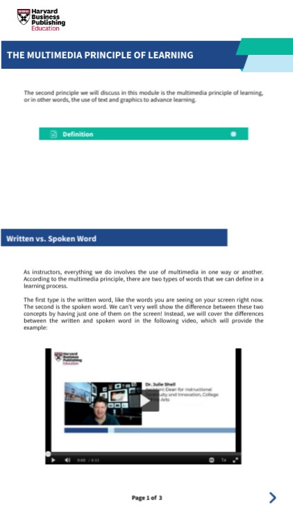 2. The multimedia principle of learning [EN] M2