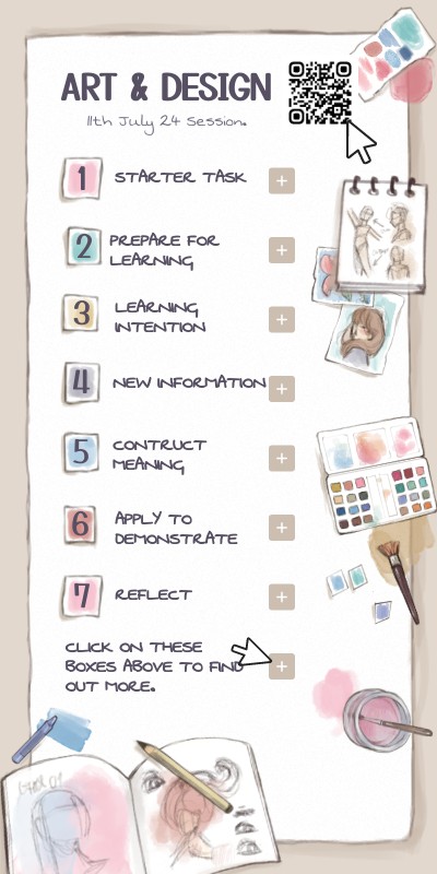 Art & Design session | Genially