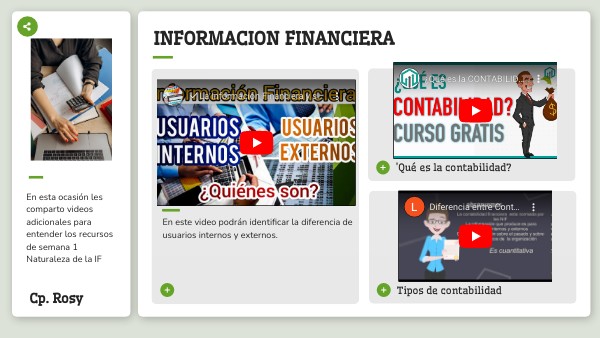 INFORMACION FINANCIERA S1 | Genially