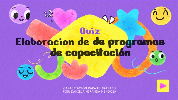 Elaboración de programas de capacitación