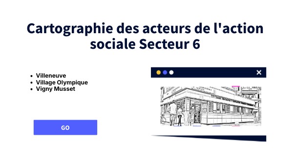 Cartographie acteurs de l'action sociale | Genially