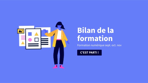 Bilan formation Numérique session 2 | Genially