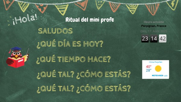 ritual del mini profe