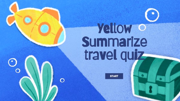 Quiz Yellow Summarize