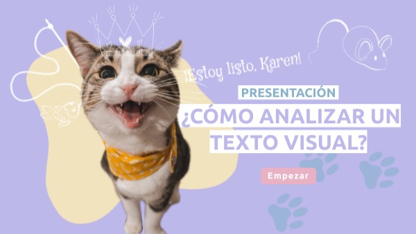 Análisis del texto visual | Genially