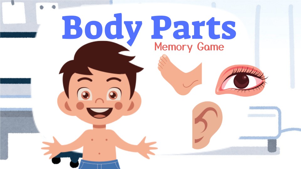 Memory game - Body Parts