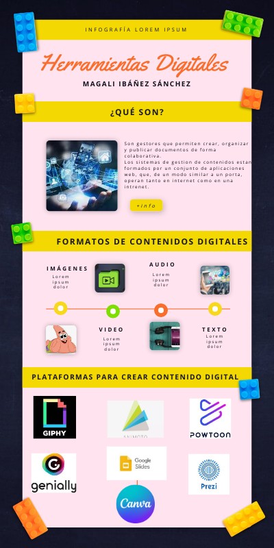 Infografía Cubos | Genially