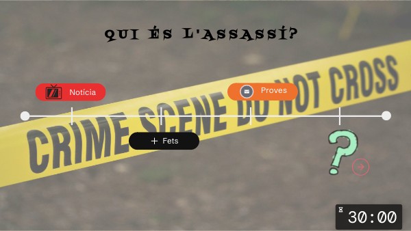 JOC: Qui és l'assassí? | Genially