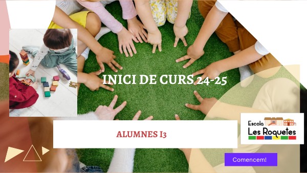 Presentació inici de curs | Genially