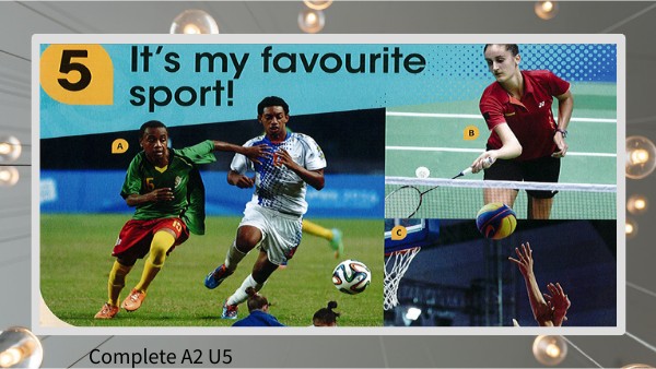 It's My Favorite Sport! A2 U5 Complete | Genially