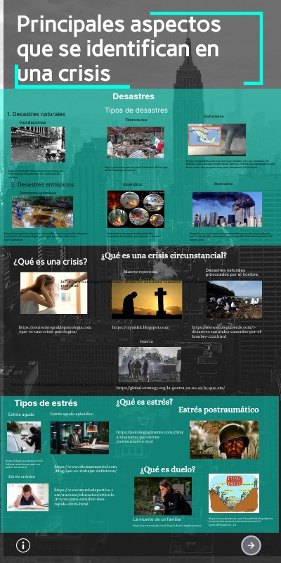 Principales aspectos que se pueden identificar en una crisis | Genially