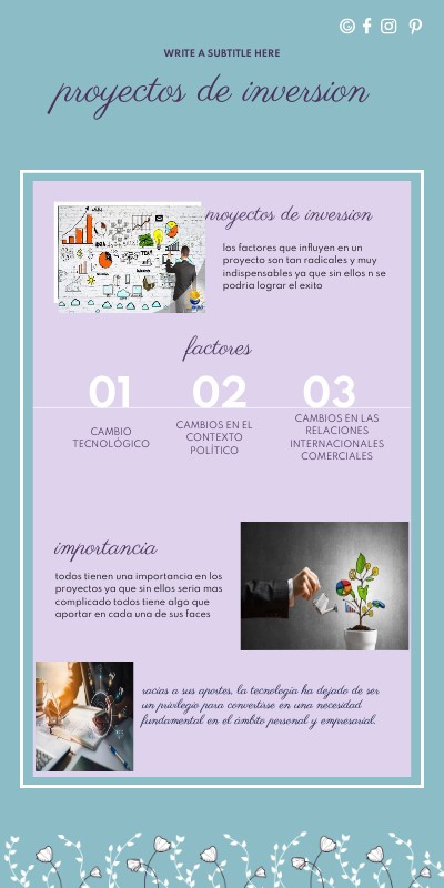 proyecto de inversion | Genially