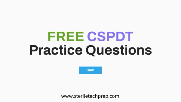 FREE CSPDT Practice Questions