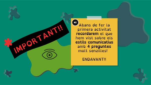 Activitat 1 Estils Comunicatius