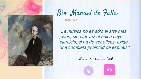 Bio Manuel de Falla