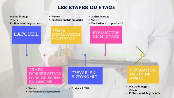 M7 - Etapes d'un stage | Genially