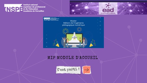 Code Module d'accueil MIP