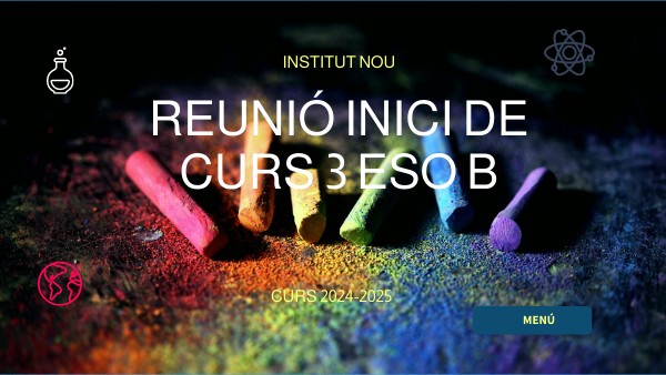 Presentació inici de curs