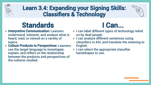 Learn 3.4: Expanding Skills: Classifiers & Tech