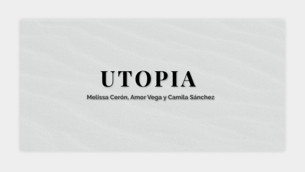 utopia | Genially
