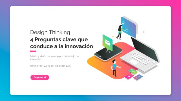 Presentación Design Thinking Innovation | Genially