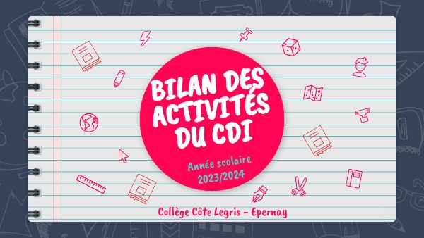 Bilan 2023/2024 | Genially