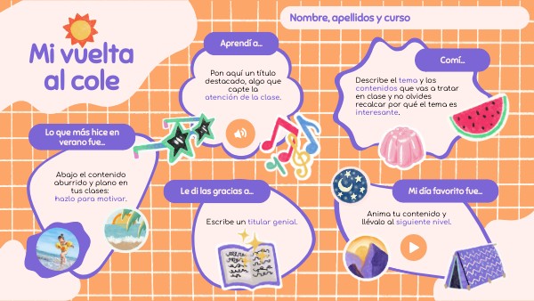 Mi vuelta al cole | Genially