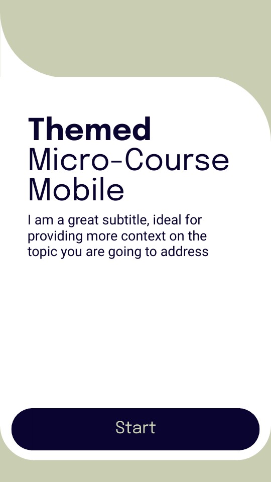 THEMED MICRO-COURSE MOBILE | Genially