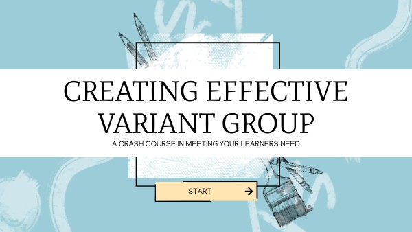 Variant Grouping | Genially