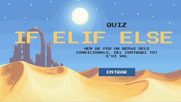 Quiz if elif en Python | Genially