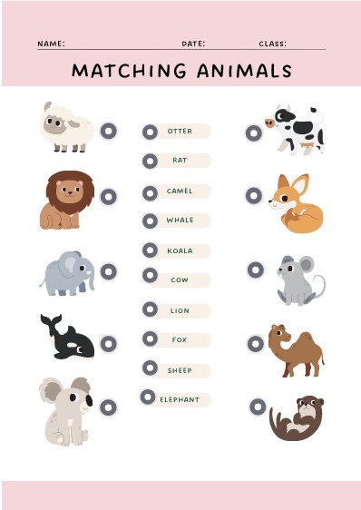 ANIMALS MATCHING.pdf