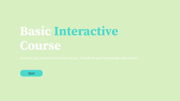 Basic Interactive Course