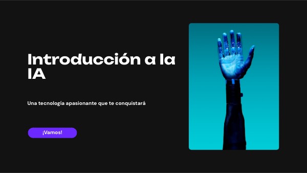 Curso Introduccion a la IA | Genially