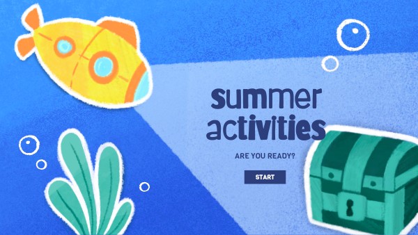 Quiz SUMMER ACTIVITIES ADRIA 2024