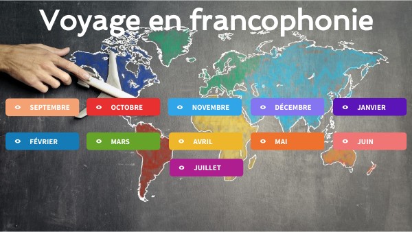 Voyage en francophonie Période 1