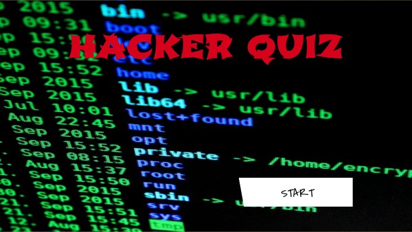hacker quiz