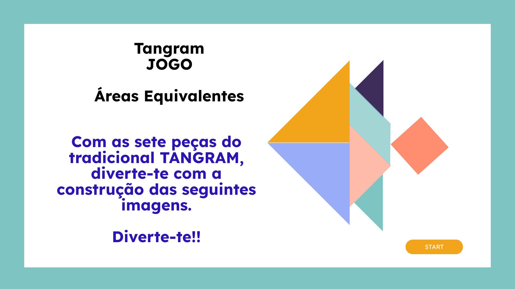 Jogo Tangram - Área