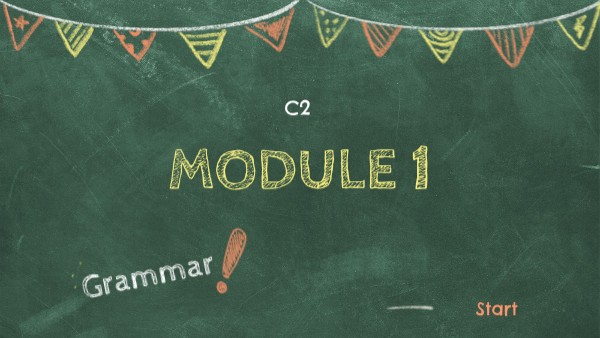 Module 1 Grammar C2