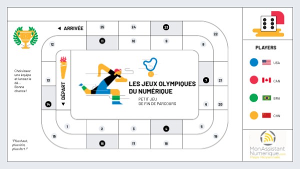 Jeux Olympiques du numérique | Genially