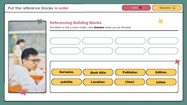 Referencing Building Blocks | Genially