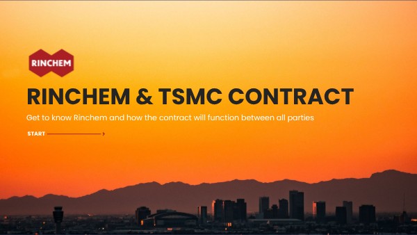 Rinchem & TSMC Partnership Outline