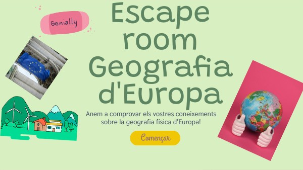 Escape Room Geografia d'Europa | Genially